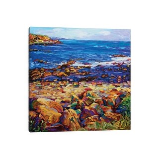 iCanvas "Shades Of Blue" by Leon Devenice Canvas Print - Bed Bath & Beyond - 33372474